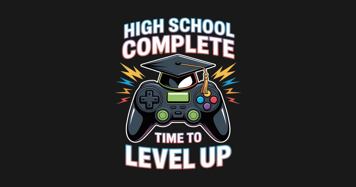 High School Complete Video Game Senior Graduation Gift - High School ...