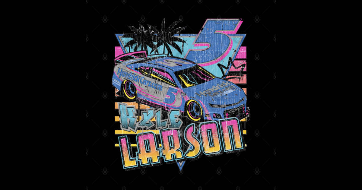 Kyle Larson Hendrickcars - Kyle Larson - Sticker | TeePublic