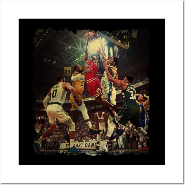 legendary dunk vintage - Basketball - Posters and Art Prints | TeePublic