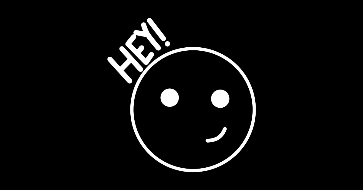 Hey funny viral tiktok meme trend design - Tiktok - Sticker | TeePublic