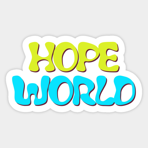 HOPE WORLD - Bts Hope World - Sticker | TeePublic