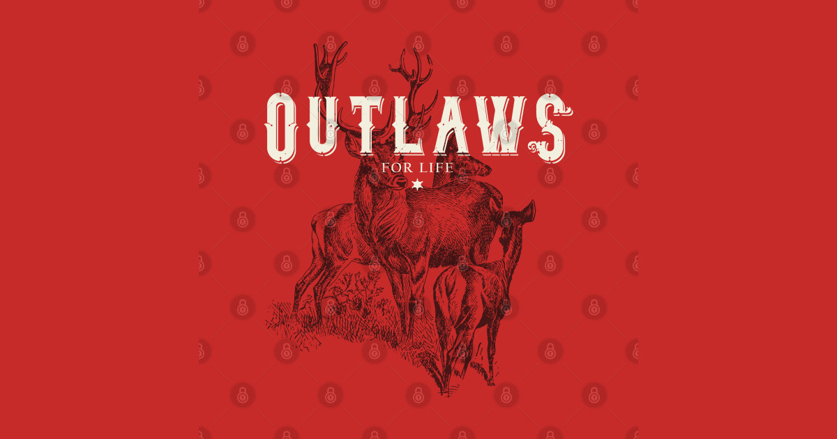 Outlaws for Life Wildlife Edition - Outlaws For Life - T-Shirt | TeePublic