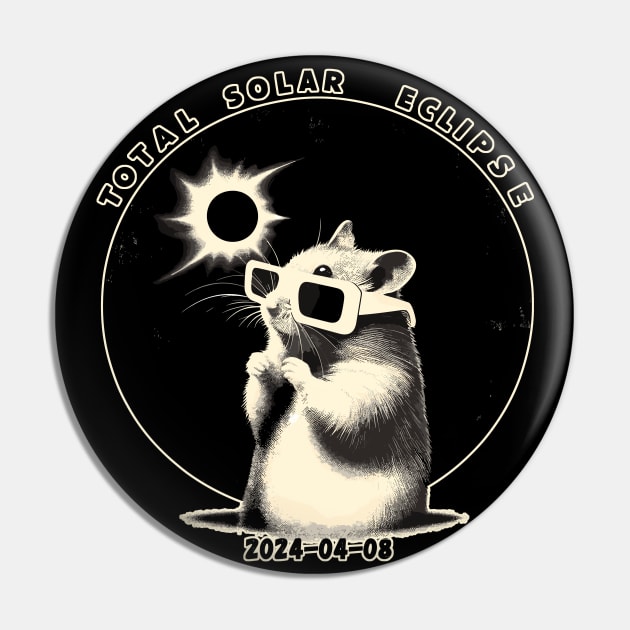 Funny Total solar eclipse 2024 - Total Solar Eclipse - Pin | TeePublic