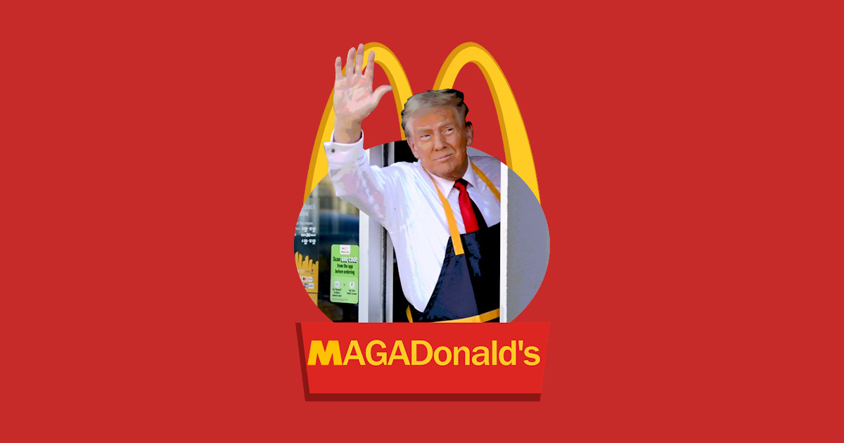 MaGaDonald's TRUMP funny - Magadonalds - T-Shirt | TeePublic