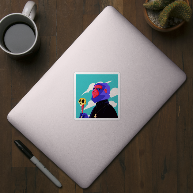 Mico Malo - Monkey - Sticker | TeePublic