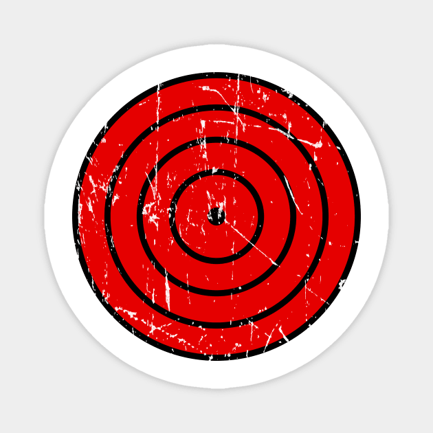 Rinnegan red symbol - Rinnegan - Magnet | TeePublic