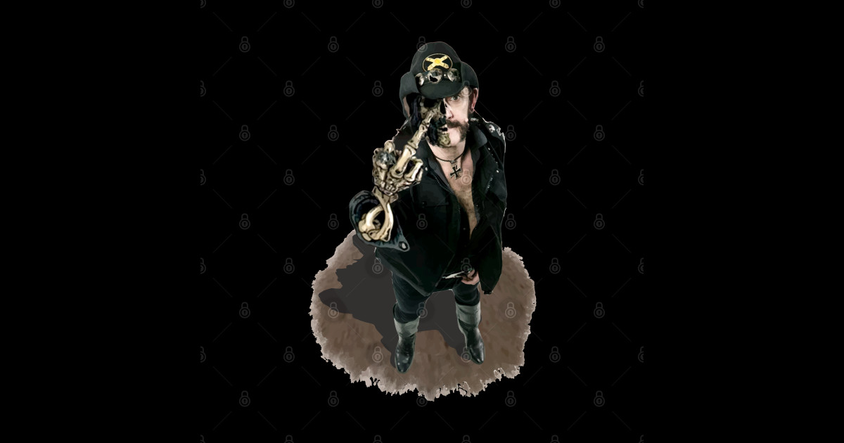 Lemmy Kilmister reloaded. - Lemmy Kilmister - Sticker | TeePublic