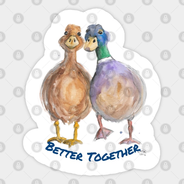 Better Together Friends Forever - Better Together - Sticker | TeePublic