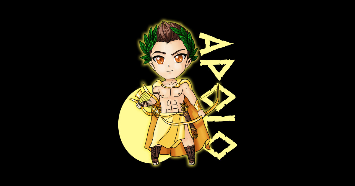 Apolo chibi - Greek Gods - Posters and Art Prints | TeePublic