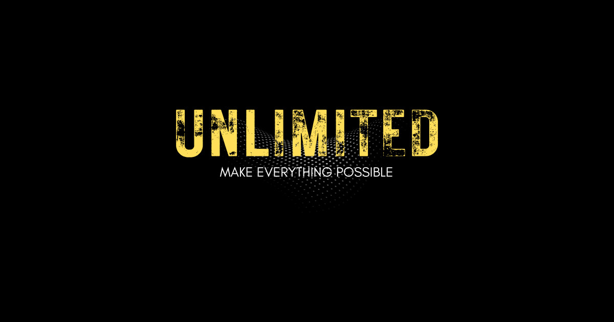 unlimited - Unlimited - Sticker | TeePublic