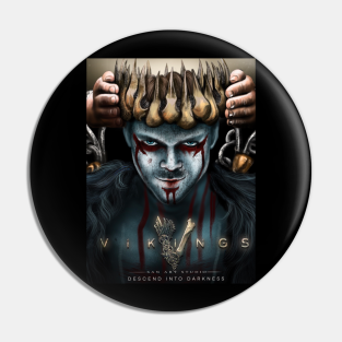 Viking Ivar The Boneless Pins and Buttons for Sale | TeePublic