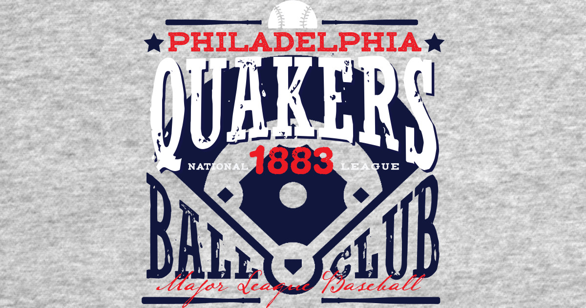 Philadelphia Quakers - Defunct Minor League Baseball Teams - T-Shirt ...