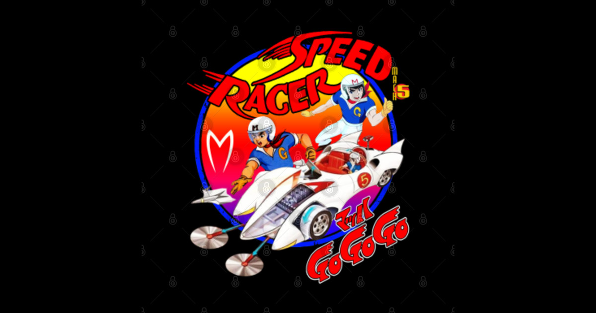 Go!!!.... SPEED RACER - MACH 5 - Speed Racer - Sticker | TeePublic