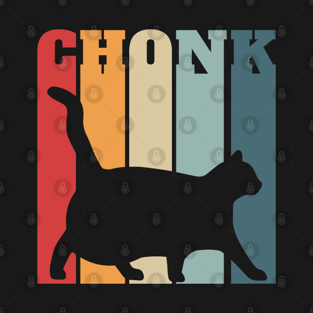 Funny Chonk Scale Cat Meme Memes - Chonk Cat - T-Shirt | TeePublic