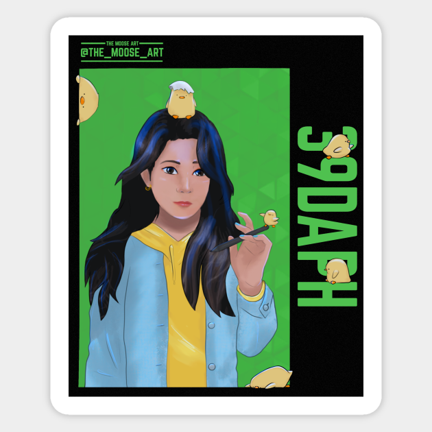 39Daph - 39daph - Sticker | TeePublic
