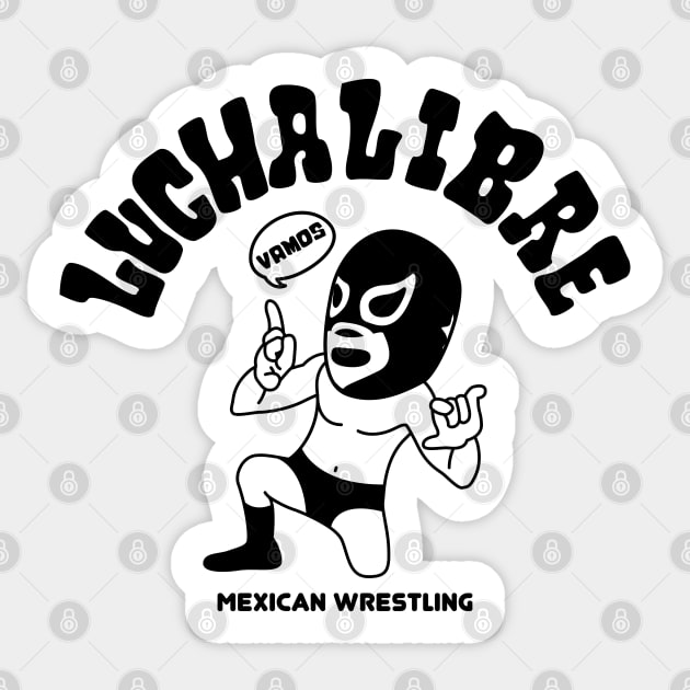 lucha libre illustration