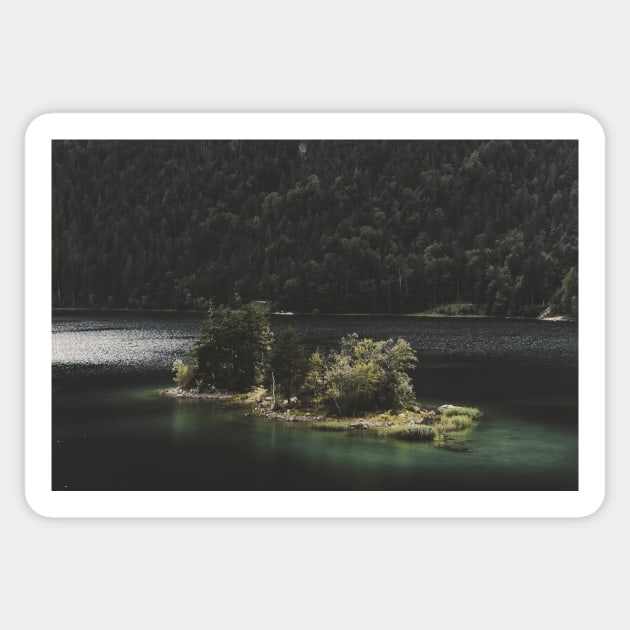 Island Love - Landscape Photography - Landscape - Sticker | TeePublic