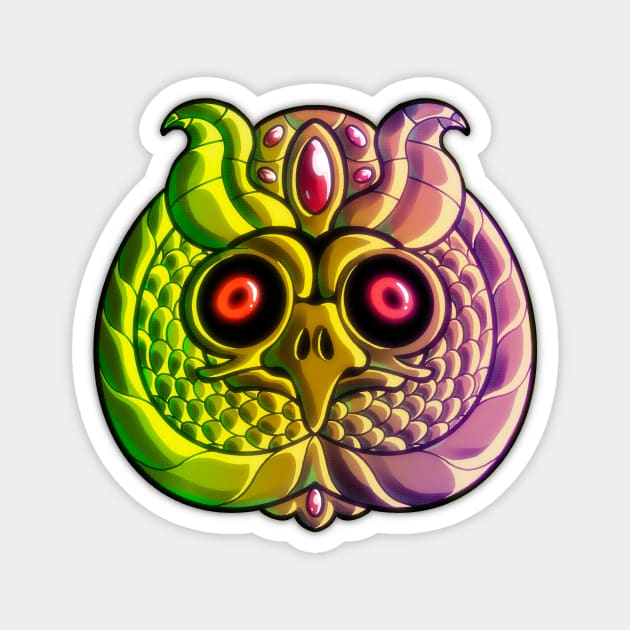 Cursed Crest - Horror - Magnet | TeePublic