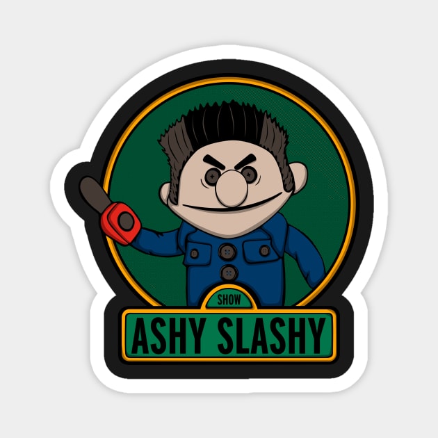 The ashy slashy show - Ashy Slashy - Magnet | TeePublic