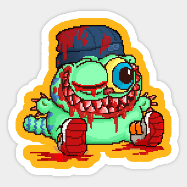 just a scratch - Skater Cat - Sticker | TeePublic