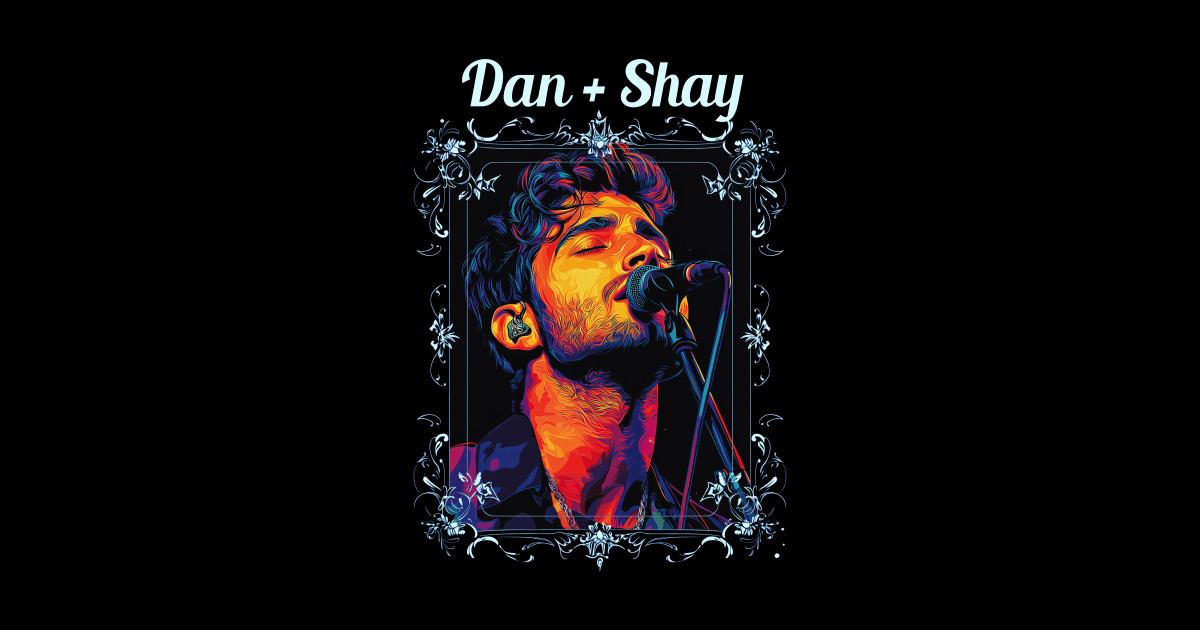 DAN + SHAY MUSICIAN FAN ART - Dan Shay Musician Fan Art - Sticker ...