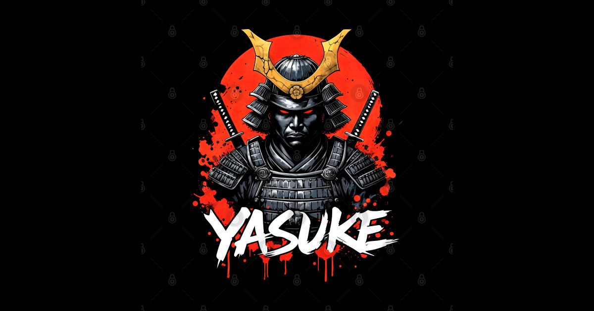 Yasuke African Samurai - Samurai - Sticker | TeePublic