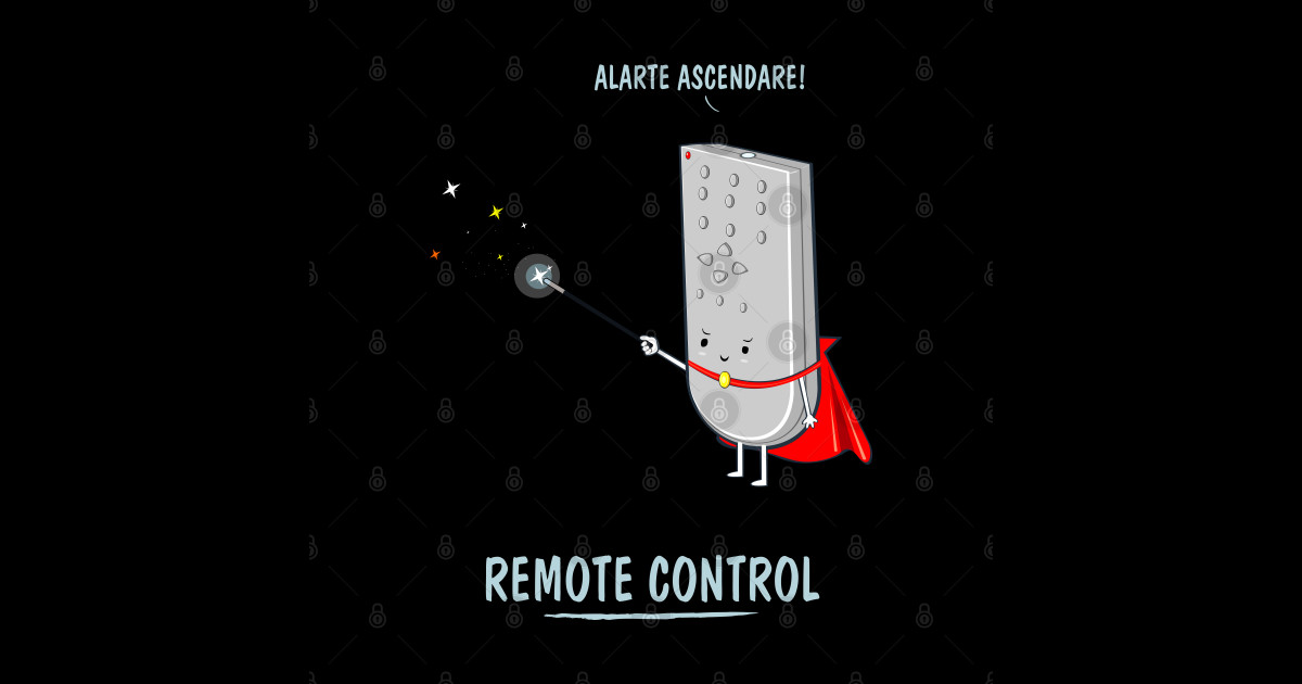 Remote Control - Remote Control - Sticker | TeePublic