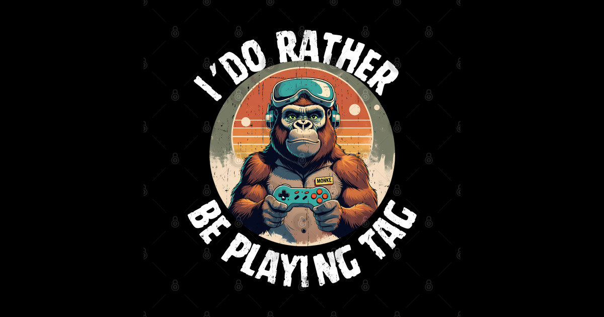 jmancurly gorilla tag plush - Gorilla Tag - Sticker | TeePublic