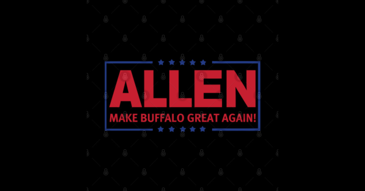 Allen MBGA! - Buffalo Bills - Phone Case | TeePublic