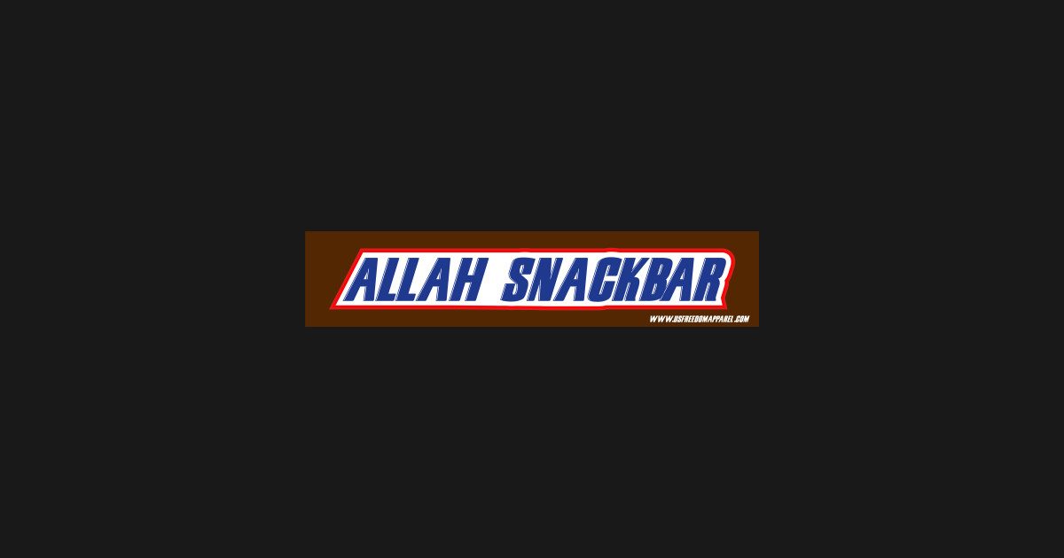 ALLAH SNACK BAR - Allahu Akbar - T-Shirt | TeePublic