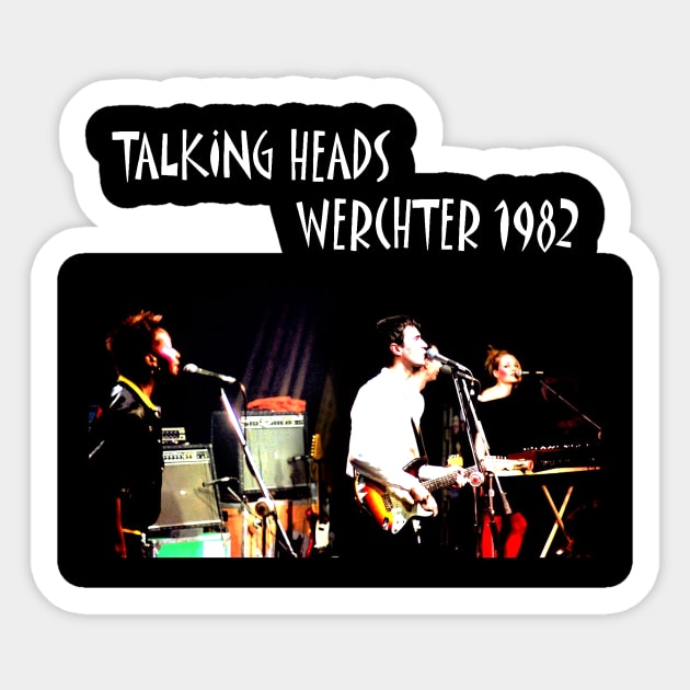 talking heads - Talking Heads - Sticker | TeePublic