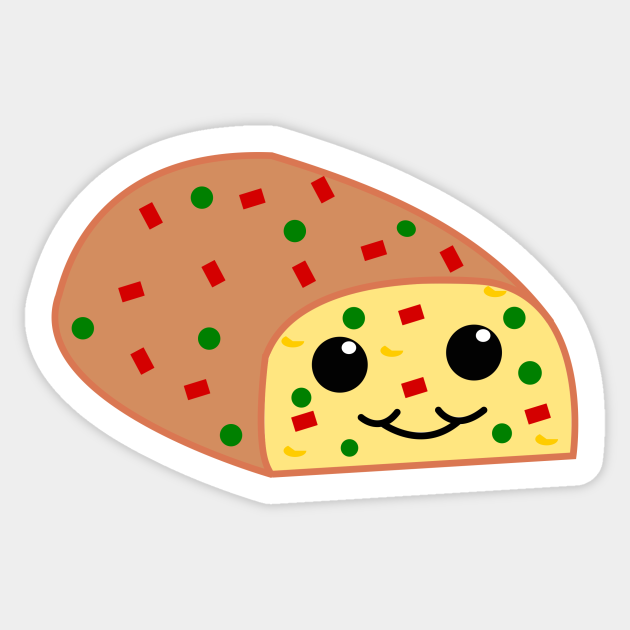 Cute Cake - Fruitcake - Sticker | TeePublic