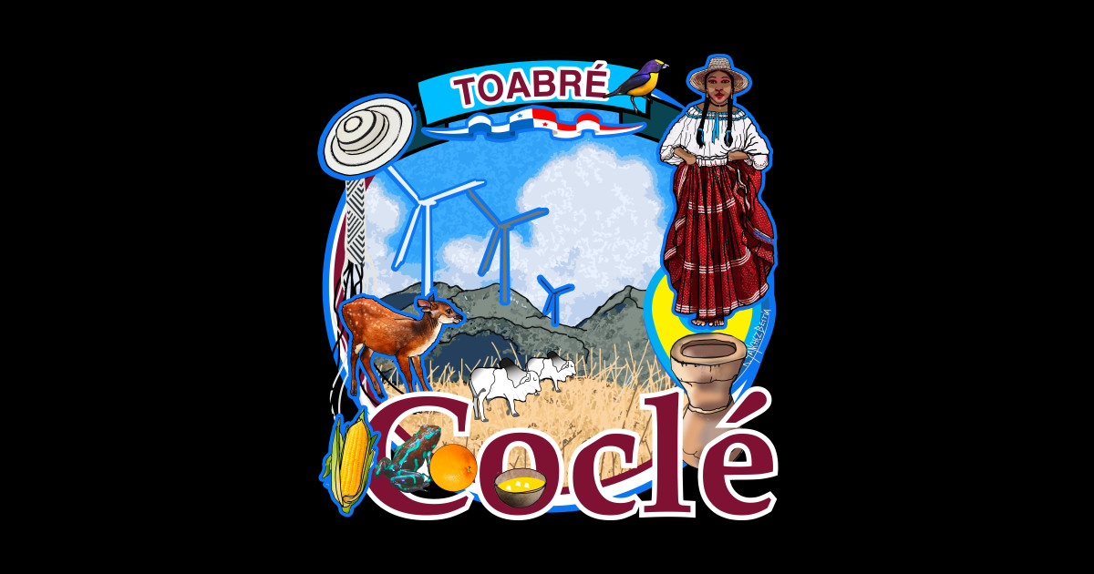 TOABRE COCLE PANAMA - Ricardo Sanchez Beitia - Sticker | TeePublic