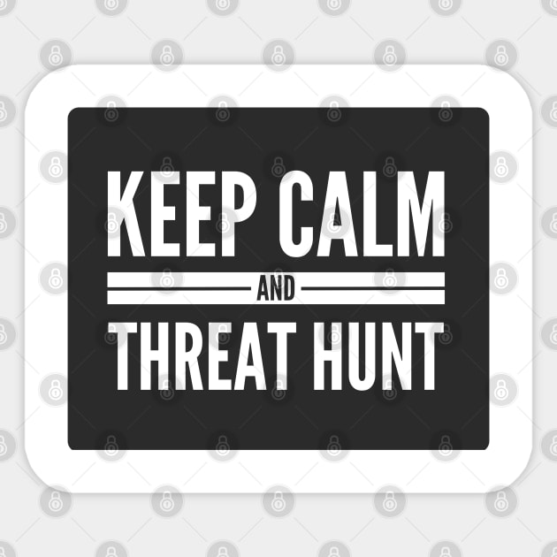 keep calm black background