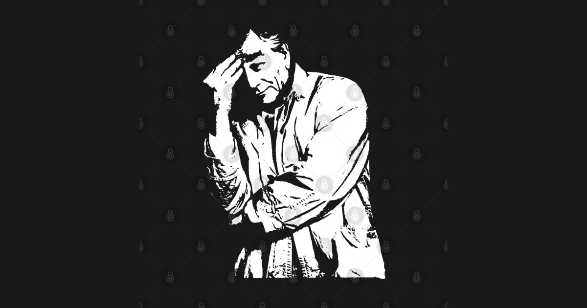 Columbo // Vintage Style Design - Columbo - T-Shirt | TeePublic