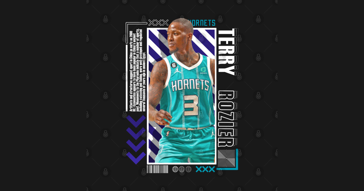 Terry Rozier basketball Paper Poster 9 - Terry Rozier - T-Shirt | TeePublic