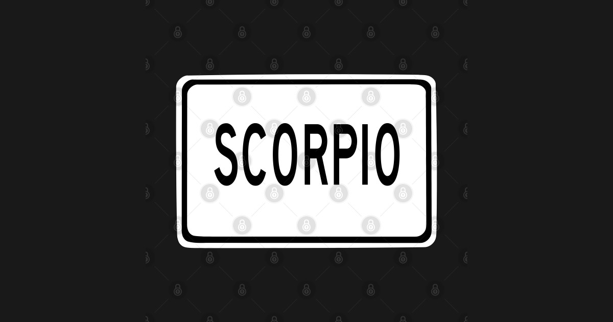 SCORPIO SIGN - Scorpio - T-Shirt | TeePublic