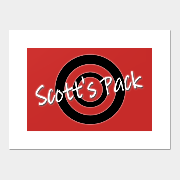 Scott's Pack - Scott Mccall - Posters and Art Prints | TeePublic