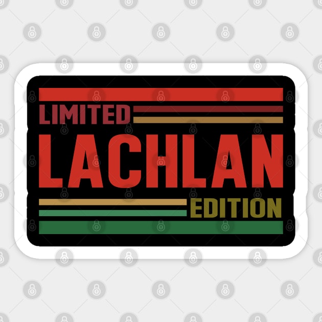 LACHLAN Limited Edition Shirt LACHLAN Birthday Gift LACHLAN Name Shirts ...