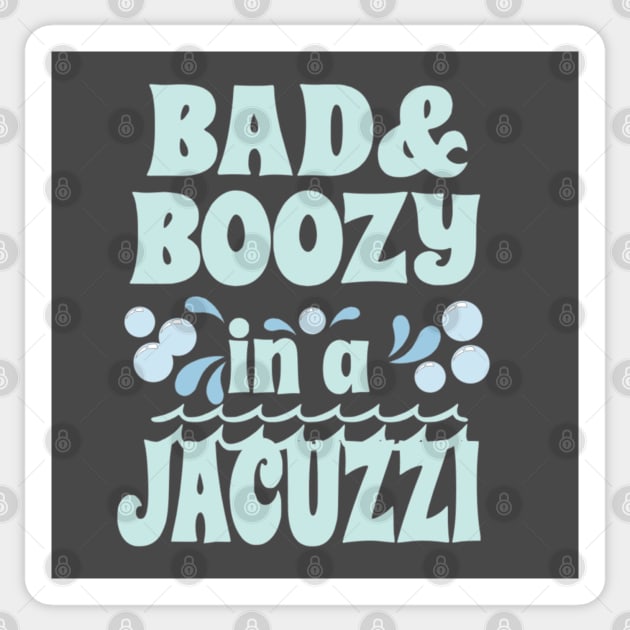 jacuzzi logo sticker