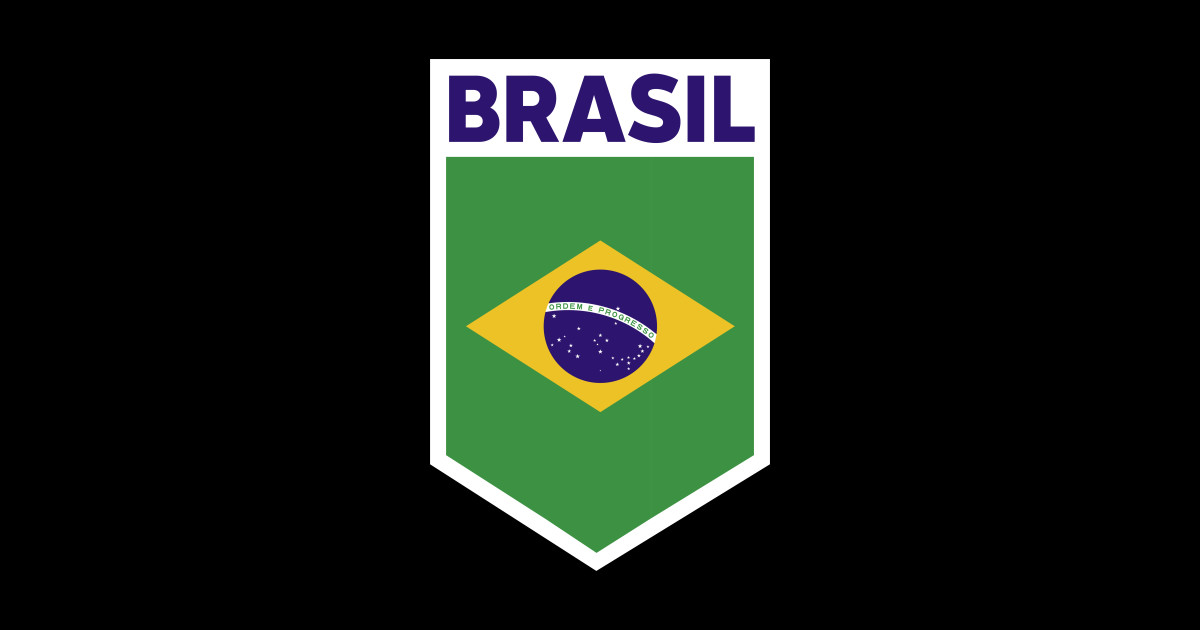 Brazil Flag Emblem - Brazilian Flag - Posters and Art Prints | TeePublic