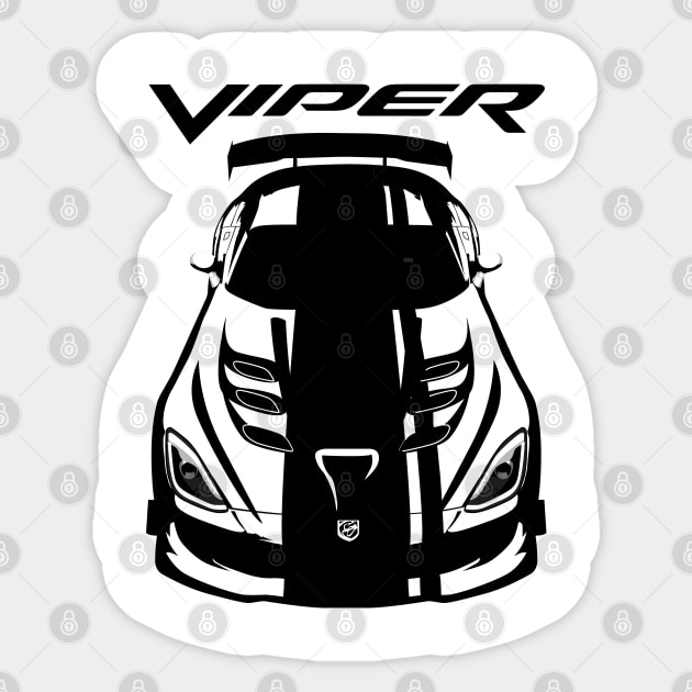 Viper ACR 5th generation - black lines - Acr - Sticker | TeePublic