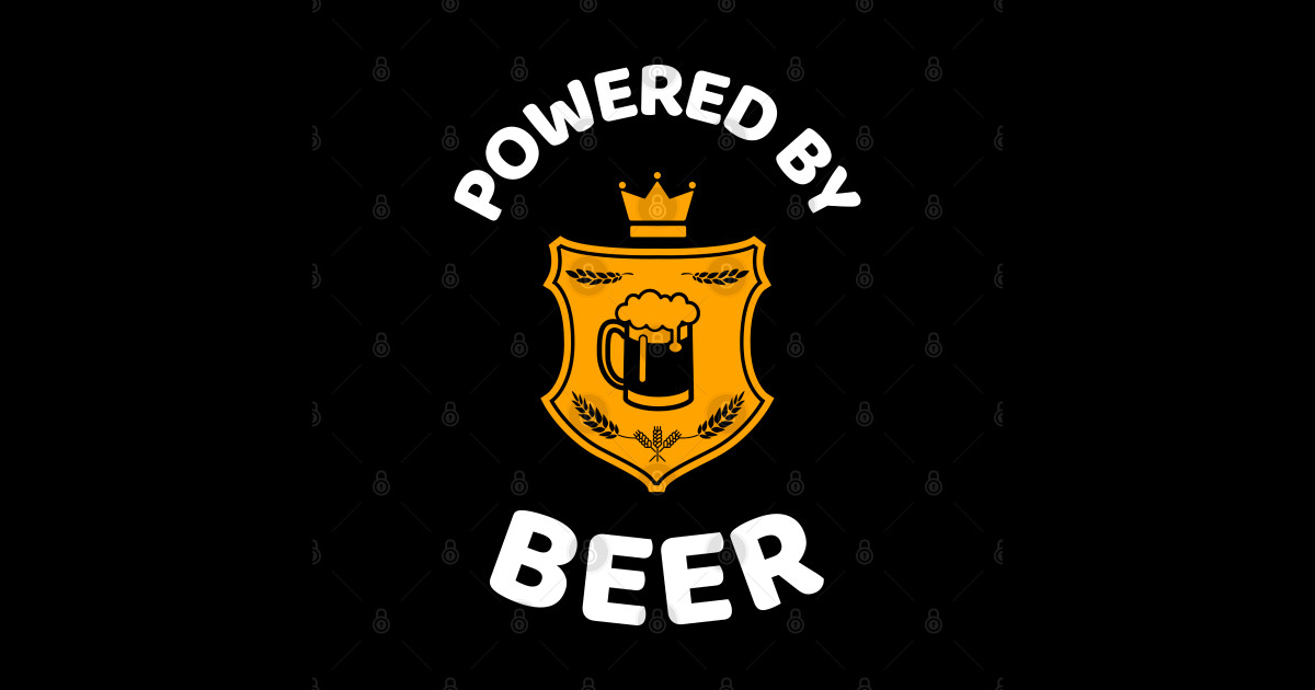 BEER POWER - Beer Power Shirtly - Sticker | TeePublic