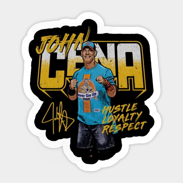 John Cena Marker - John Cena - Sticker | TeePublic