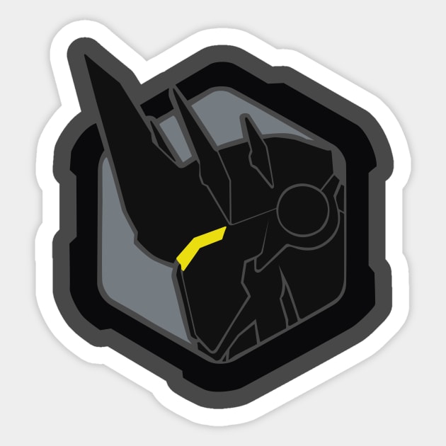 reinhardt´s logo - Reinhardt - Sticker | TeePublic