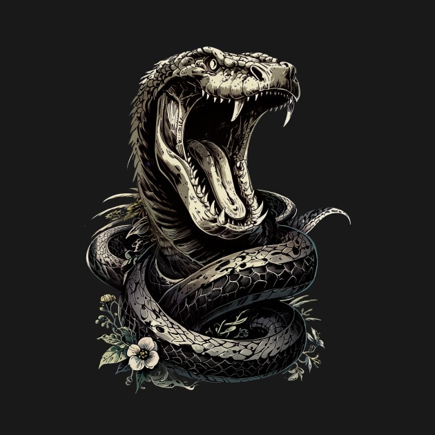 Snake Horror Kill - Snake - T-Shirt | TeePublic