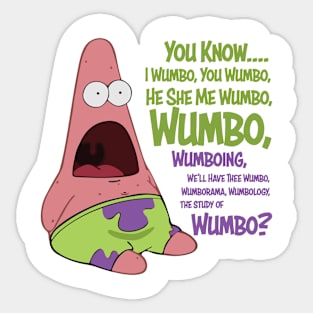 patrick wumbo