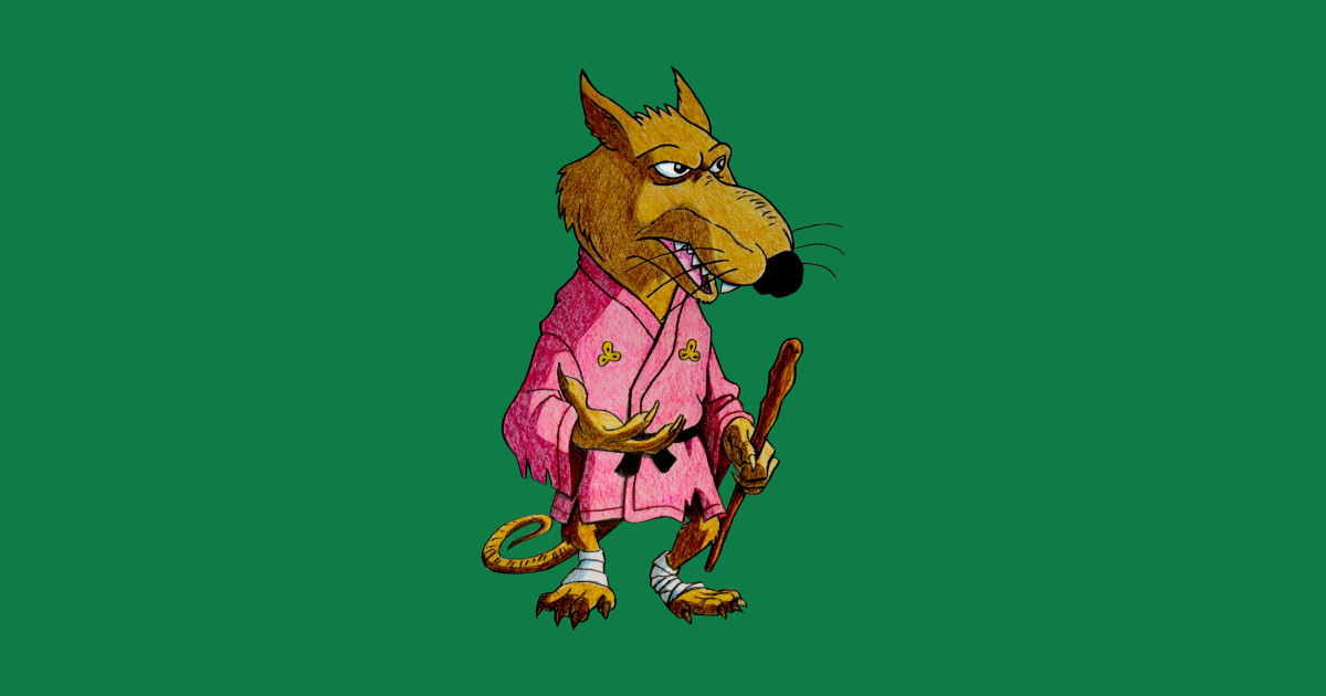 Chibi Splinter - Master Splinter - T-Shirt | TeePublic