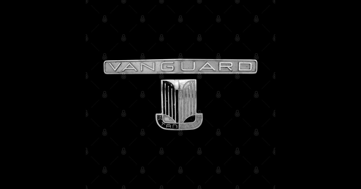 Standard Vanguard 1950s British classic car badge - Standard Vanguard ...