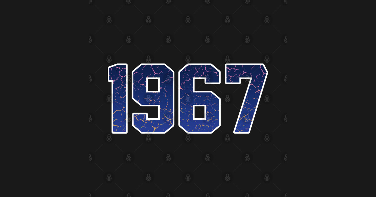 1967 - Years Vintage Retro Style - 1967 - T-Shirt | TeePublic